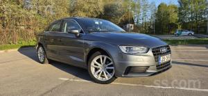 Grey Audi A3 2014 in Riga, with an engine capacity of 1.60 L and mileage of 180 thousand km for 10500 €, photo  on AUTOMOTO.COM.LV