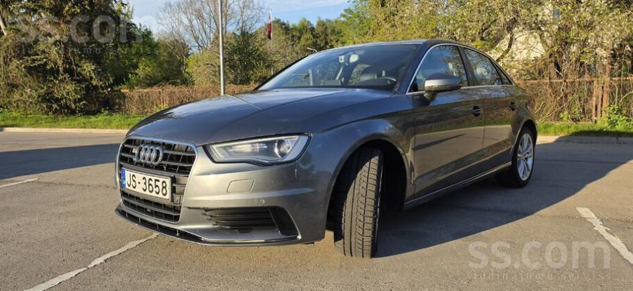 Pelēks Audi A3 2014 Rīga, ar dzinēja tilpumu 1.60 L un nobraukumu 180 tūkst. km par 10500 €, foto 3 vietnē AUTOMOTO.COM.LV