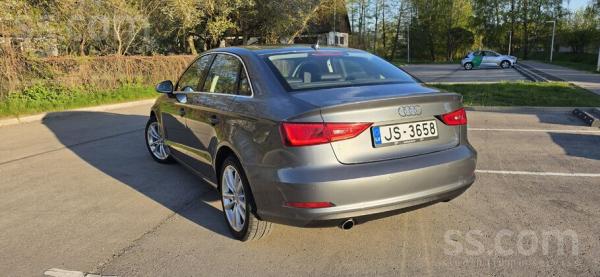 Grey Audi A3 2014 in Riga, with an engine capacity of 1.60 L and mileage of 180 thousand km for 10500 €, photo 3 on AUTOMOTO.COM.LV