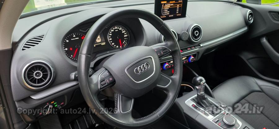 Grey Audi A3 2014 in Tallinn, with an engine capacity of 1.60 L and mileage of 182 thousand km for 10500 €, photo 7 on AUTOMOTO.COM.LV