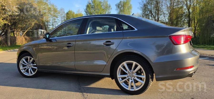 Pelēks Audi A3 2014 Rīga, ar dzinēja tilpumu 1.60 L un nobraukumu 183 tūkst. km par 8970 €, foto 5 vietnē AUTOMOTO.COM.LV