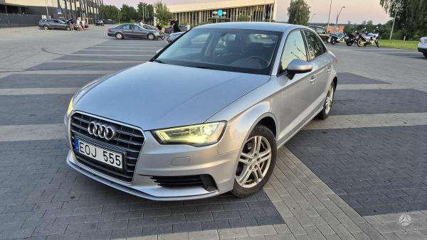 Pelēks Audi A3 2014 Jonava, ar dzinēja tilpumu 1.60 L un nobraukumu 245 tūkst. km par 7900 €, foto 1 vietnē AUTOMOTO.COM.LV