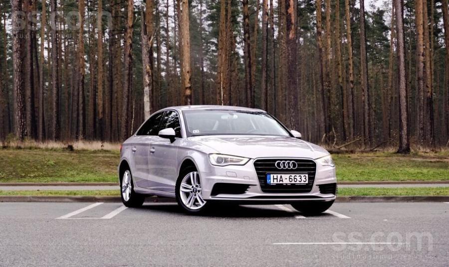 Pelēks Audi A3 2015 Rīga, ar dzinēja tilpumu 1.40 L un nobraukumu 114 tūkst. km par 4250 €, foto 2 vietnē AUTOMOTO.COM.LV