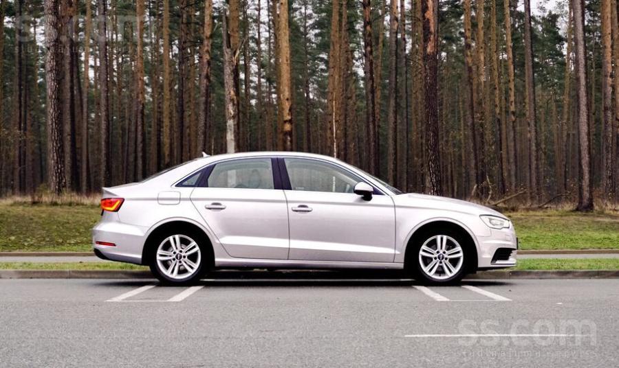 Pelēks Audi A3 2015 Rīga, ar dzinēja tilpumu 1.40 L un nobraukumu 114 tūkst. km par 4250 €, foto 8 vietnē AUTOMOTO.COM.LV