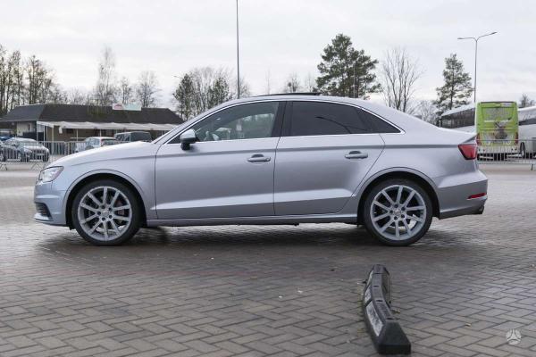 Grey Audi A3 2015 in Druskininkai, with an engine capacity of 1.80 L and mileage of 222 thousand km for 8600 €, photo 7 on AUTOMOTO.COM.LV
