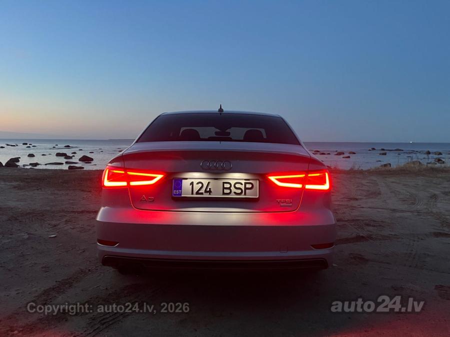 Pelēks Audi A3 2015 Tallina, ar dzinēja tilpumu 1.40 L un nobraukumu 12 tūkst. km par 16250 €, foto 4 vietnē AUTOMOTO.COM.LV
