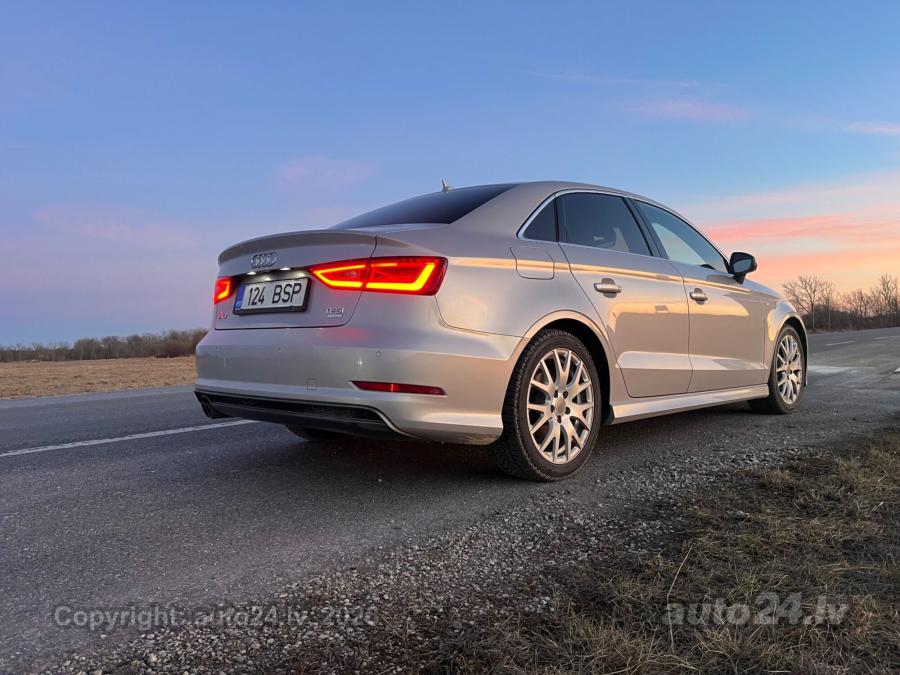 Pelēks Audi A3 2015 Tallina, ar dzinēja tilpumu 1.40 L un nobraukumu 12 tūkst. km par 16250 €, foto 13 vietnē AUTOMOTO.COM.LV