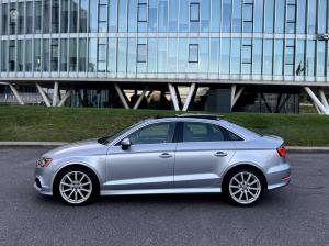 Pelēks Audi A3 2015 Viļņa, ar dzinēja tilpumu 1.97 L un nobraukumu 166 tūkst. km par 13400 €, foto 6 vietnē AUTOMOTO.COM.LV