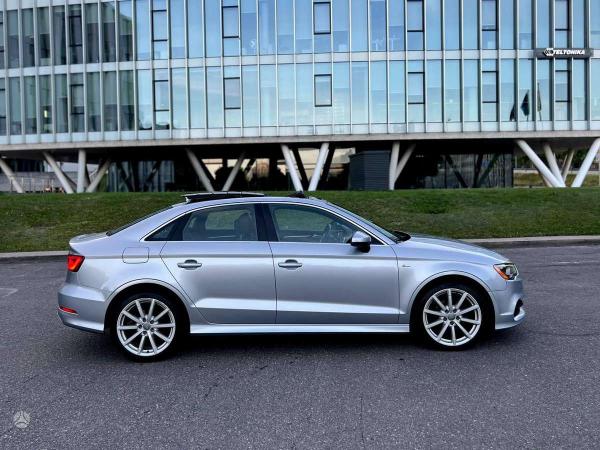 Grey Audi A3 2015 in Vilnius, with an engine capacity of 1.97 L and mileage of 166 thousand km for 13400 €, photo 6 on AUTOMOTO.COM.LV