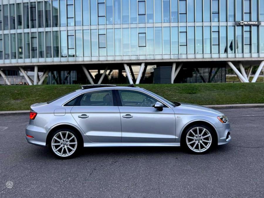 Pelēks Audi A3 2015 Viļņa, ar dzinēja tilpumu 1.97 L un nobraukumu 166 tūkst. km par 13400 €, foto 7 vietnē AUTOMOTO.COM.LV