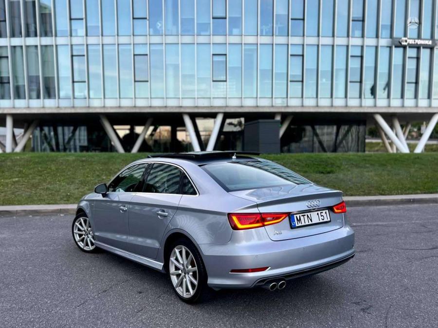 Pelēks Audi A3 2015 Viļņa, ar dzinēja tilpumu 1.97 L un nobraukumu 166 tūkst. km par 13400 €, foto 9 vietnē AUTOMOTO.COM.LV