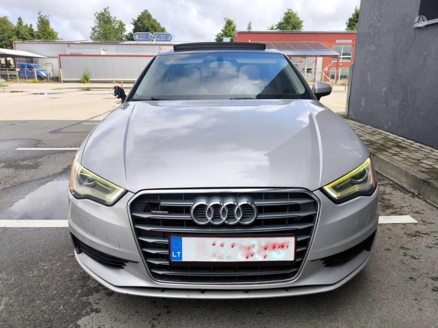 Grey Audi A3 2015 in Siauliai, with an engine capacity of 2.00 L and mileage of 229 thousand km for 6900 €, photo 7 on AUTOMOTO.COM.LV