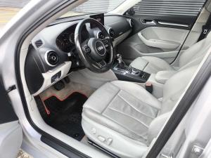 Grey Audi A3 2015 in Siauliai, with an engine capacity of 2.00 L and mileage of 229 thousand km for 6900 €, photo 11 on AUTOMOTO.COM.LV