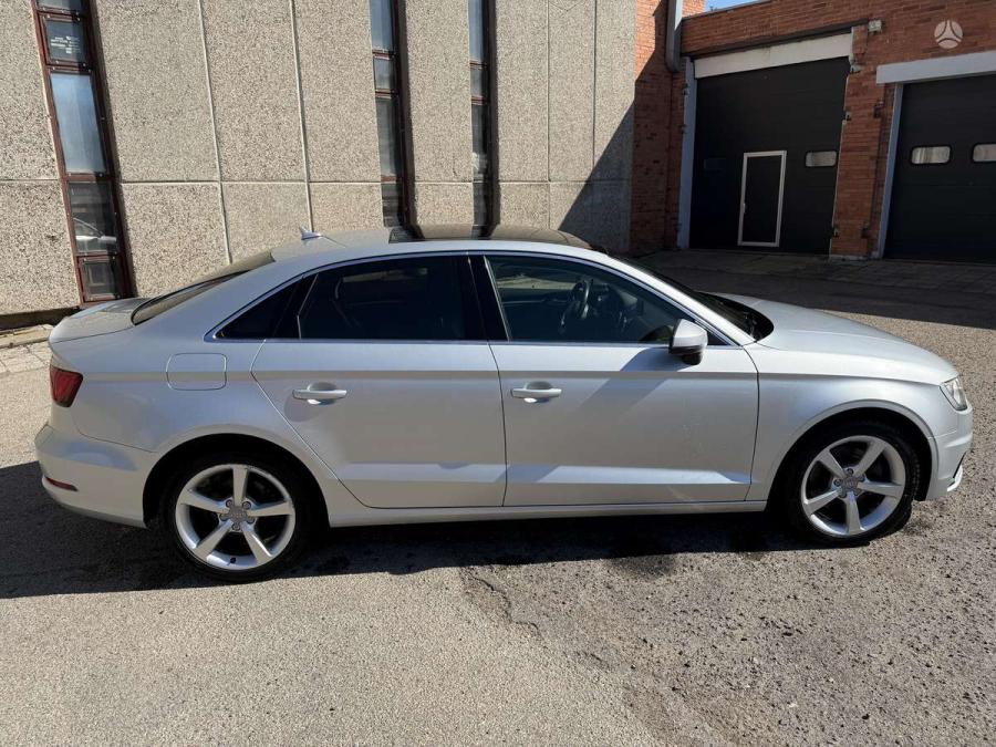 Pelēks Audi A3 2015 Panevēža, ar dzinēja tilpumu 1.80 L un nobraukumu 148 tūkst. km par 11000 €, foto 1 vietnē AUTOMOTO.COM.LV