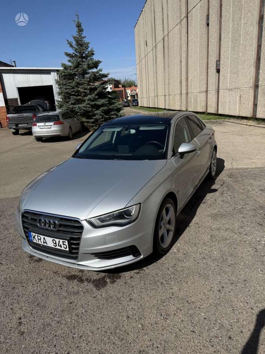 Pelēks Audi A3 2015 Panevēža, ar dzinēja tilpumu 1.80 L un nobraukumu 148 tūkst. km par 11000 €, foto 3 vietnē AUTOMOTO.COM.LV