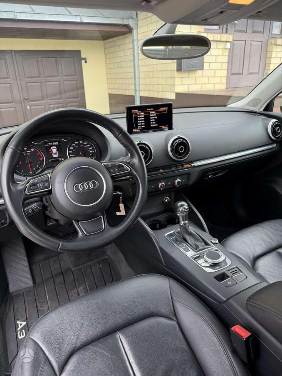 Pelēks Audi A3 2015 Panevēža, ar dzinēja tilpumu 1.80 L un nobraukumu 148 tūkst. km par 11000 €, foto 7 vietnē AUTOMOTO.COM.LV