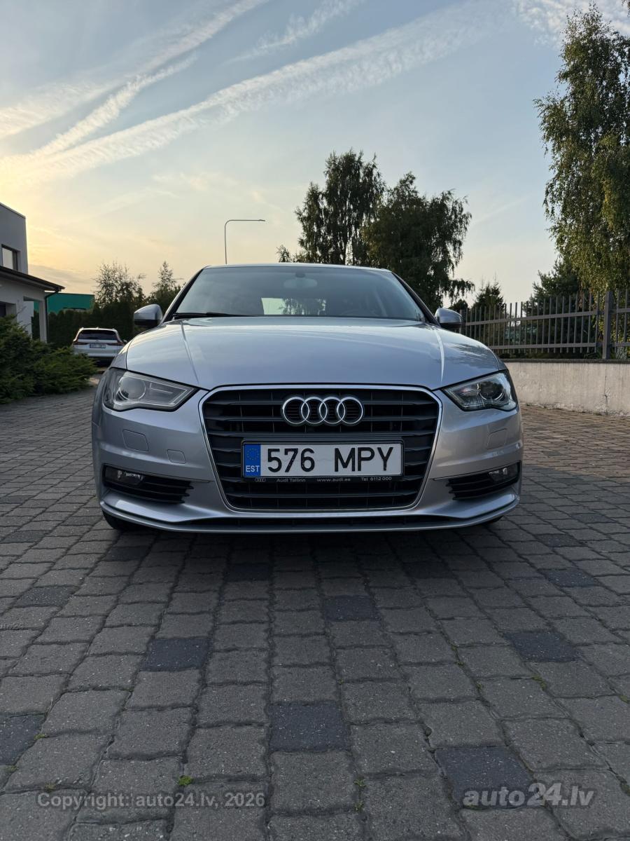 Grey Audi A3 2015 in Tallinn, with an engine capacity of 1.40 L and mileage of 106 thousand km for 11200 €, photo 3 on AUTOMOTO.COM.LV