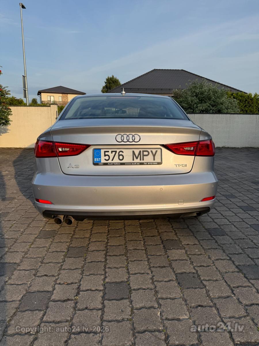 Grey Audi A3 2015 in Tallinn, with an engine capacity of 1.40 L and mileage of 106 thousand km for 11200 €, photo 6 on AUTOMOTO.COM.LV