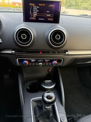 Grey Audi A3 2015 in Tallinn, with an engine capacity of 1.40 L and mileage of 106 thousand km for 11200 €, photo 12 on AUTOMOTO.COM.LV