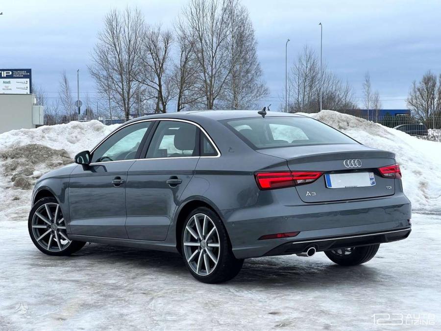 Pelēks Audi A3 2016 Tauragė, ar dzinēja tilpumu 1.60 L un nobraukumu 129 tūkst. km par 13700 €, foto 9 vietnē AUTOMOTO.COM.LV