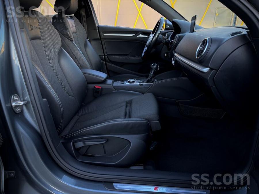 Pelēks Audi A3 2016 Rīga, ar dzinēja tilpumu 1.60 L un nobraukumu 242 tūkst. km par 11800 €, foto 7 vietnē AUTOMOTO.COM.LV