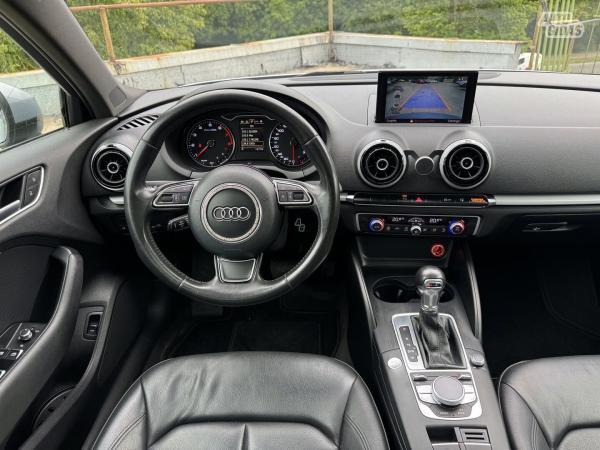 Grey Audi A3 2016 in Vilnius, with an engine capacity of 1.80 L and mileage of 139 thousand km for 12900 €, photo 4 on AUTOMOTO.COM.LV