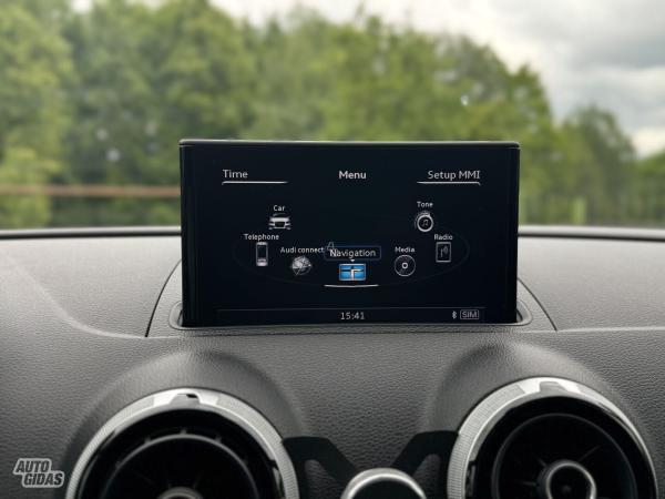 Grey Audi A3 2016 in Vilnius, with an engine capacity of 1.80 L and mileage of 139 thousand km for 12900 €, photo 6 on AUTOMOTO.COM.LV