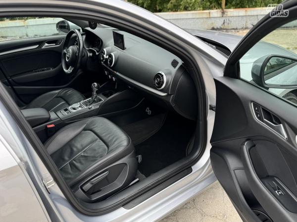 Grey Audi A3 2016 in Vilnius, with an engine capacity of 1.80 L and mileage of 139 thousand km for 12900 €, photo 7 on AUTOMOTO.COM.LV