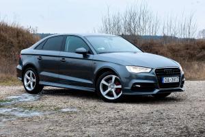 Pelēks Audi A3 2016 Rīga, ar dzinēja tilpumu 1.60 L un nobraukumu 176 tūkst. km par 13995 €, foto  vietnē AUTOMOTO.COM.LV
