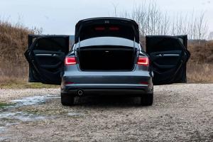 Pelēks Audi A3 2016 Rīga, ar dzinēja tilpumu 1.60 L un nobraukumu 176 tūkst. km par 13995 €, foto 5 vietnē AUTOMOTO.COM.LV