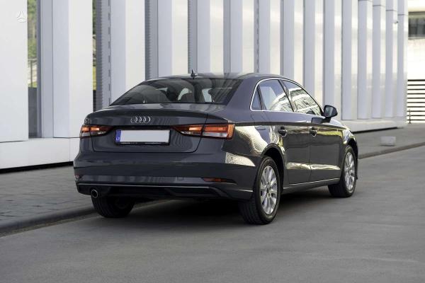 Grey Audi A3 2016 in Vilnius, with an engine capacity of 1.60 L and mileage of 107 thousand km for 13700 €, photo 4 on AUTOMOTO.COM.LV