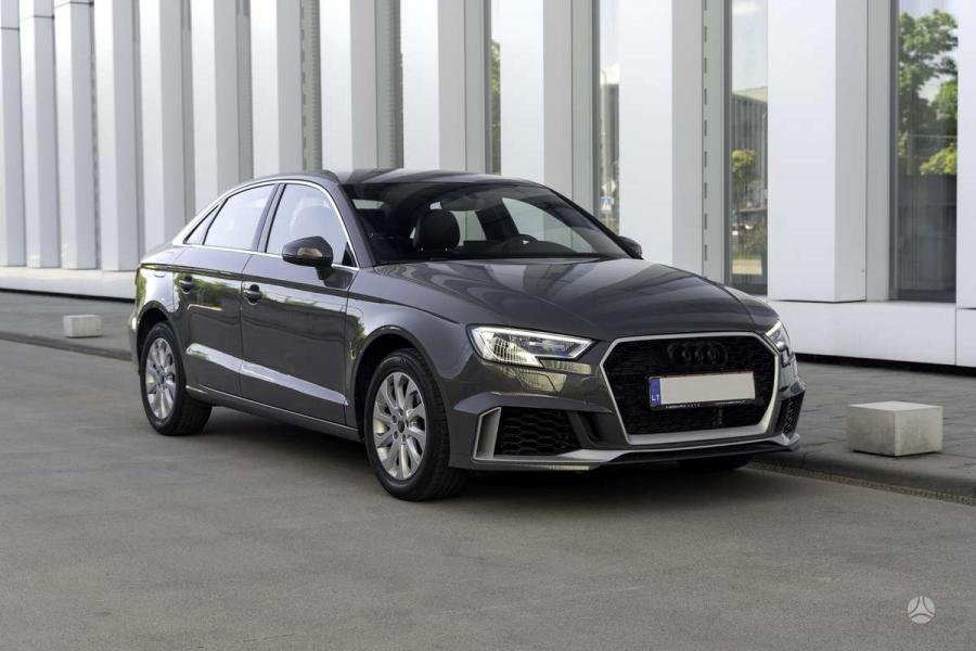 Grey Audi A3 2016 in Vilnius, with an engine capacity of 1.60 L and mileage of 107 thousand km for 13700 €, photo 6 on AUTOMOTO.COM.LV