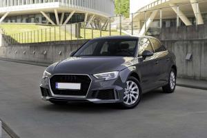 Grey Audi A3 2016 in Vilnius, with an engine capacity of 1.60 L and mileage of 107 thousand km for 13700 €, photo 8 on AUTOMOTO.COM.LV