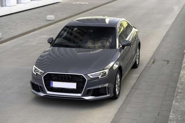 Grey Audi A3 2016 in Vilnius, with an engine capacity of 1.60 L and mileage of 107 thousand km for 13700 €, photo 9 on AUTOMOTO.COM.LV