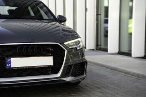Grey Audi A3 2016 in Vilnius, with an engine capacity of 1.60 L and mileage of 107 thousand km for 13700 €, photo 12 on AUTOMOTO.COM.LV