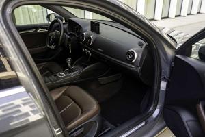 Grey Audi A3 2016 in Vilnius, with an engine capacity of 1.60 L and mileage of 107 thousand km for 13700 €, photo 17 on AUTOMOTO.COM.LV