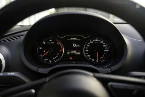 Grey Audi A3 2016 in Vilnius, with an engine capacity of 1.60 L and mileage of 107 thousand km for 13700 €, photo 21 on AUTOMOTO.COM.LV