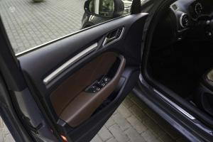Grey Audi A3 2016 in Vilnius, with an engine capacity of 1.60 L and mileage of 107 thousand km for 13700 €, photo 27 on AUTOMOTO.COM.LV