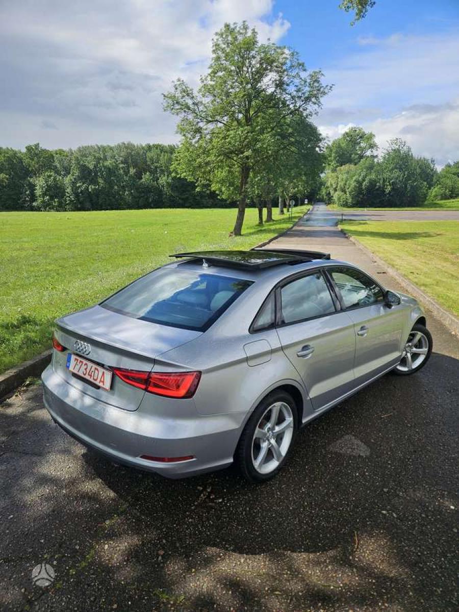 Grey Audi A3 2016 in Kaunas, with an engine capacity of 1.80 L and mileage of 102 thousand km for 11999 €, photo 3 on AUTOMOTO.COM.LV