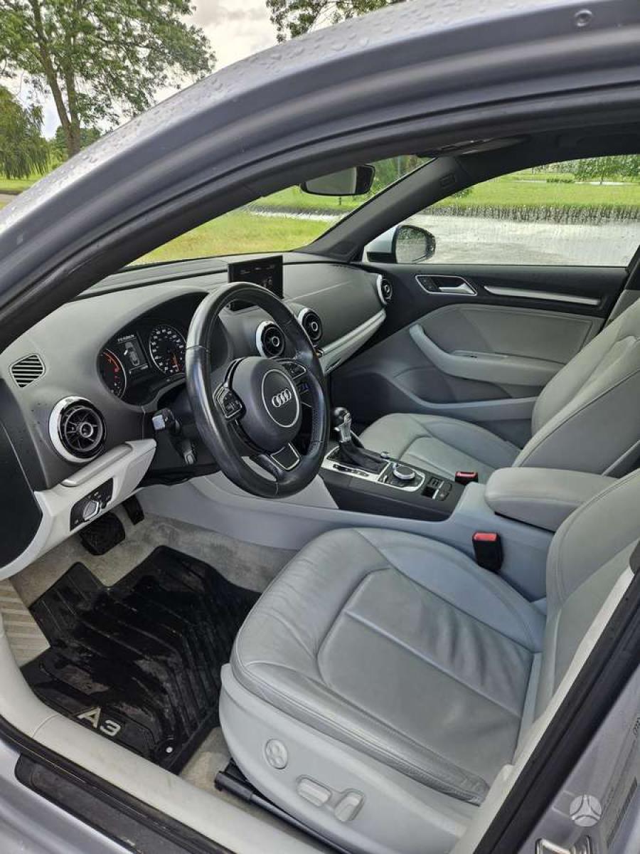 Grey Audi A3 2016 in Kaunas, with an engine capacity of 1.80 L and mileage of 102 thousand km for 11999 €, photo 6 on AUTOMOTO.COM.LV
