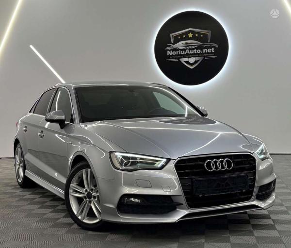 Pelēks Audi A3 2016 Marijampole, ar dzinēja tilpumu 1.60 L un nobraukumu 281 tūkst. km par 10850 €, foto 1 vietnē AUTOMOTO.COM.LV