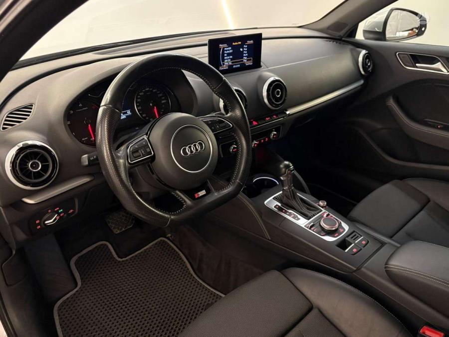Grey Audi A3 2016 in Marijampole, with an engine capacity of 1.60 L and mileage of 281 thousand km for 10850 €, photo 3 on AUTOMOTO.COM.LV