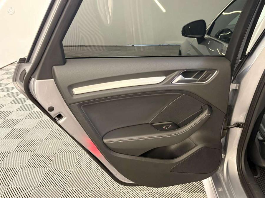 Grey Audi A3 2016 in Marijampole, with an engine capacity of 1.60 L and mileage of 281 thousand km for 10850 €, photo 25 on AUTOMOTO.COM.LV
