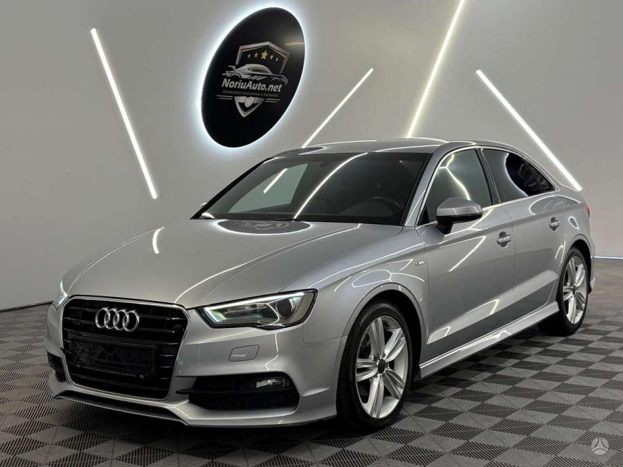 Grey Audi A3 2016 in Marijampole, with an engine capacity of 1.60 L and mileage of 281 thousand km for 10850 €, photo 26 on AUTOMOTO.COM.LV