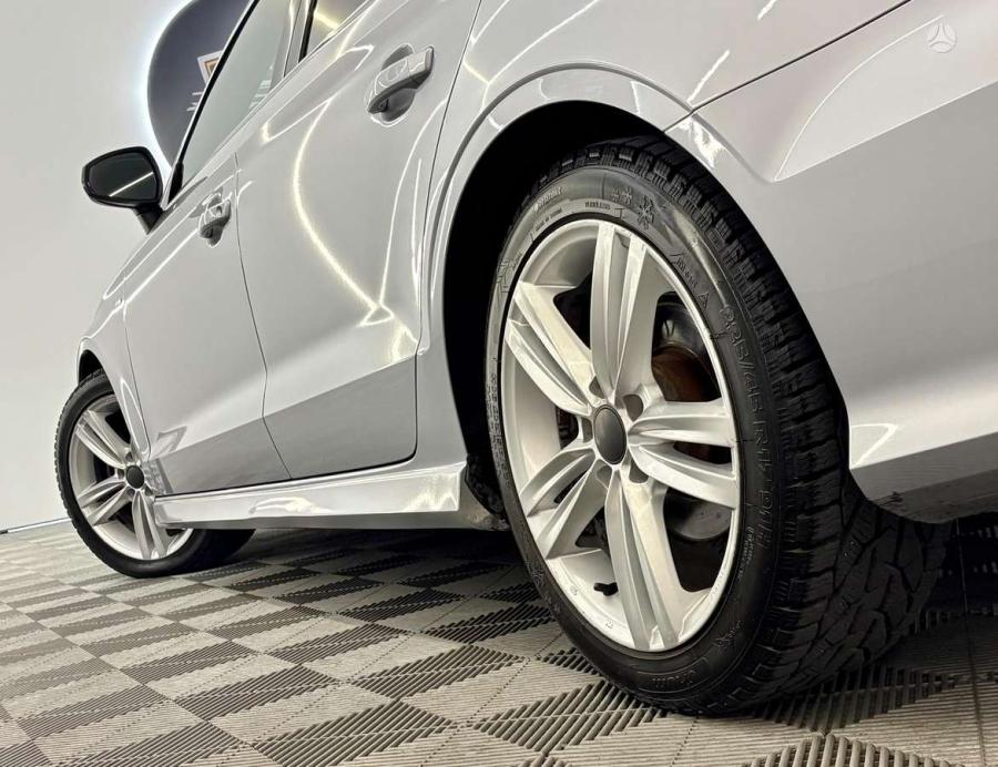 Grey Audi A3 2016 in Marijampole, with an engine capacity of 1.60 L and mileage of 281 thousand km for 10850 €, photo 28 on AUTOMOTO.COM.LV