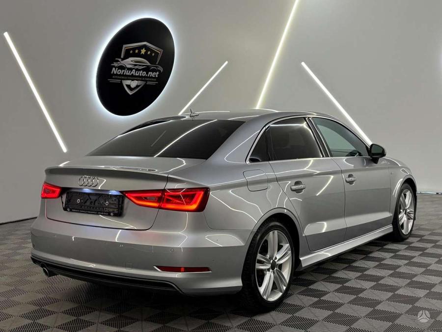 Grey Audi A3 2016 in Marijampole, with an engine capacity of 1.60 L and mileage of 281 thousand km for 10850 €, photo 30 on AUTOMOTO.COM.LV