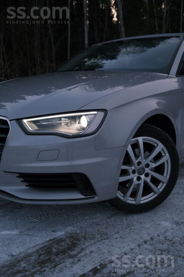 Pelēks Audi A3 2016 Rīga, ar dzinēja tilpumu 1.40 L un nobraukumu 145 tūkst. km par 10000 €, foto 5 vietnē AUTOMOTO.COM.LV