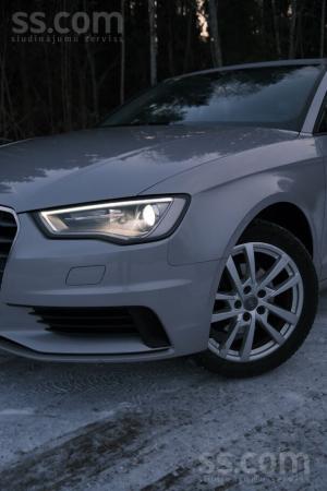 Grey Audi A3 2016 in Riga, with an engine capacity of 1.40 L and mileage of 145 thousand km for 10000 €, photo 6 on AUTOMOTO.COM.LV