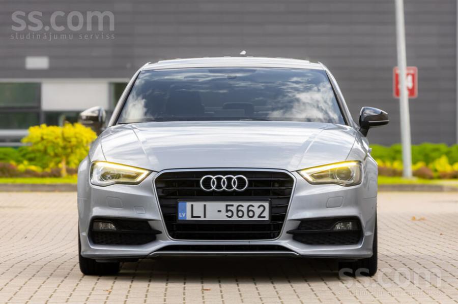 Grey Audi A3 2016 in Jelgava, with an engine capacity of 1.60 L and mileage of 246 thousand km for 11000 €, photo 1 on AUTOMOTO.COM.LV