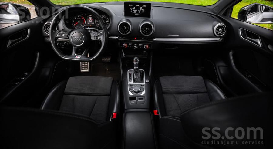 Grey Audi A3 2016 in Jelgava, with an engine capacity of 1.60 L and mileage of 246 thousand km for 11000 €, photo 9 on AUTOMOTO.COM.LV